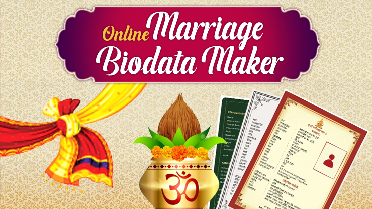 English Marriage Biodata Maker | Free Stunning Marriage Biodata ...