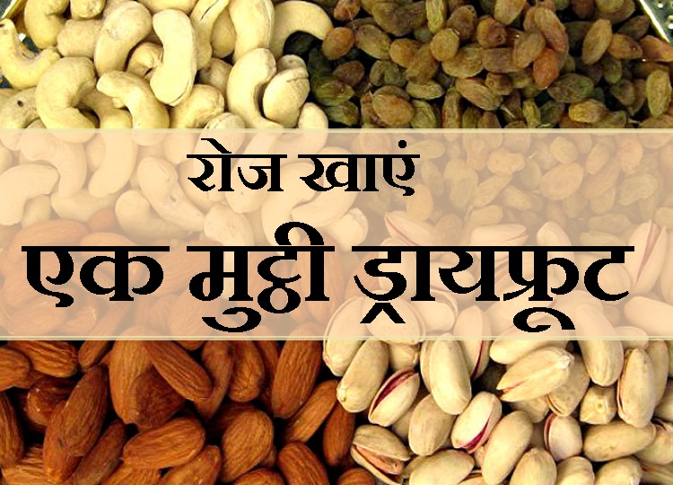 एक मुट्ठी ड्रायफ्रूट, डॉक्टर को रखें दूर.... जानिए क्यों जरूरी है इनका ...