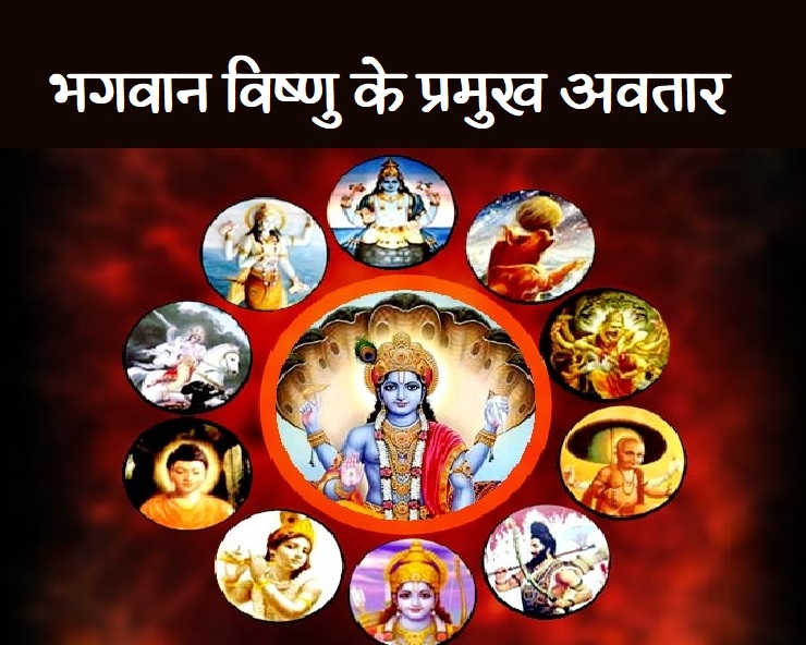 भगवान विष्णु के 24 अवतार कौन से हैं, जानिए - 24 avatars of lord vishnu ...