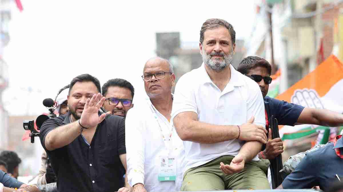 Voter Adhikar Yatra में तेजस्वी ने किया राहुल गांधी को पीएम बनाने का वादा, किसने सुनाई वोट चोरी ...