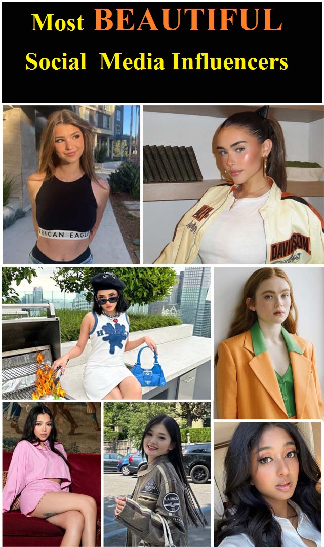 7 Most Beautiful Social Media Influencers