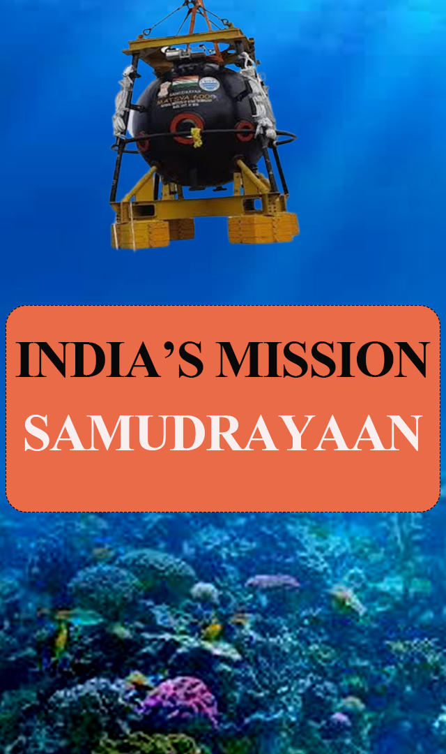 Samudrayaan: All about India’s first manned ocean exploration mission