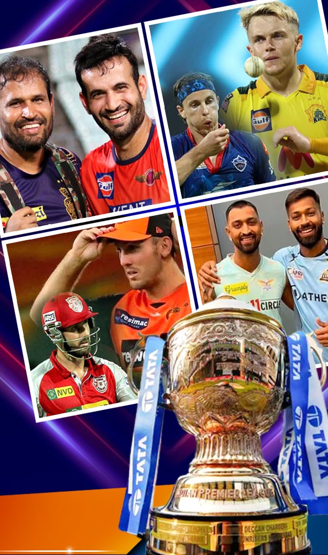 Indian premiere league में इन भाइयों की जोड़ियों ने दिखाया दमखम